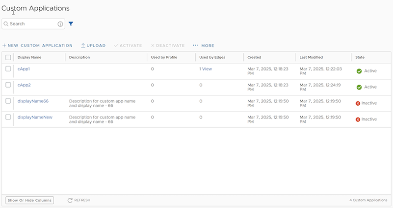 VeloCloud SD-WAN 6.4 - Administration Guide - Configure Custom Applications - Arista